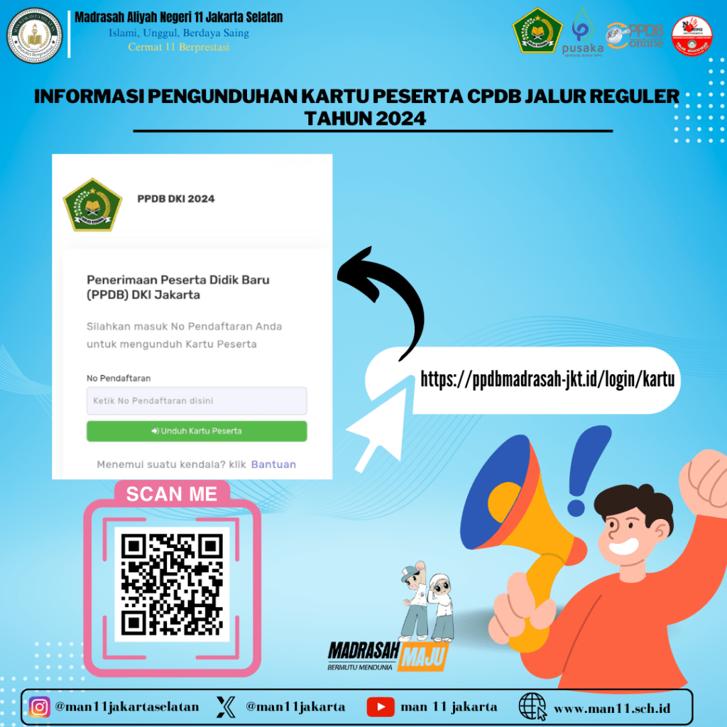 PPDB – MAN 11 Jakarta