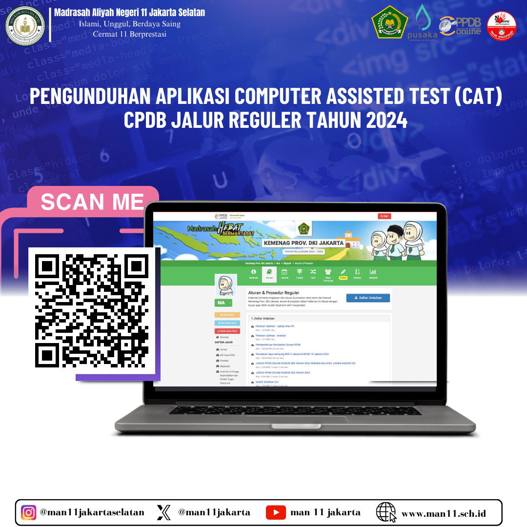 PPDB – MAN 11 Jakarta
